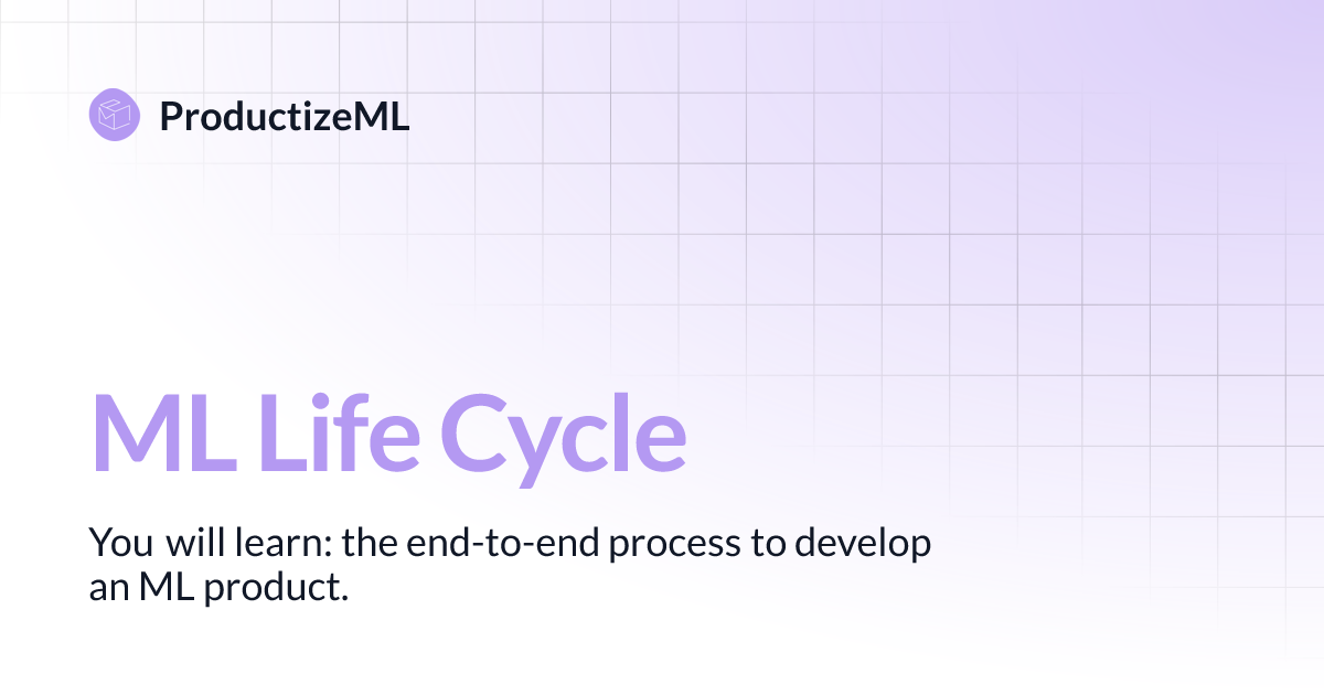 ML Life Cycle | ProductizeML